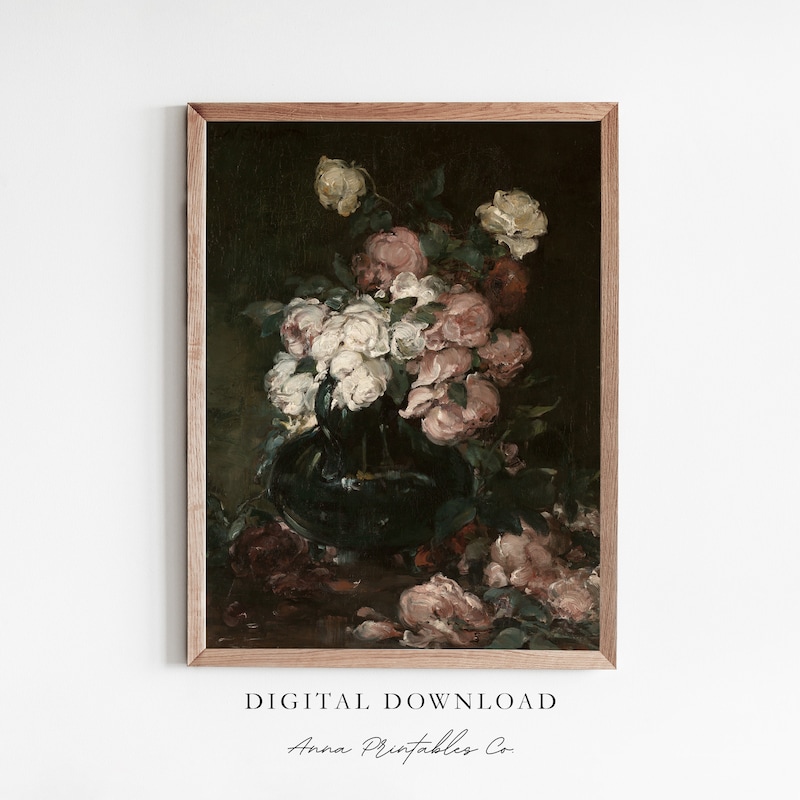 Aesthetic Floral Print - Etsy