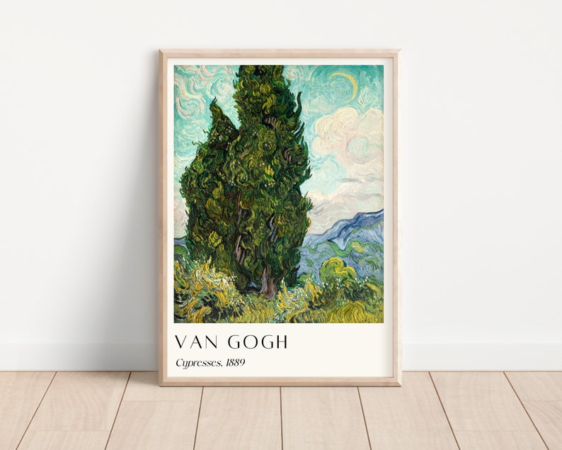 Van Gogh Art Print Van Gogh Digital Download Gallery Art - Etsy