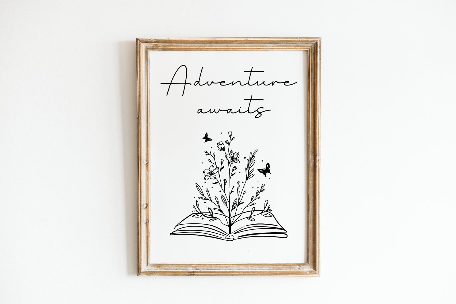 Minimalist Reading Wall Art Bundle Set of 3 Prints Bookish - Etsy