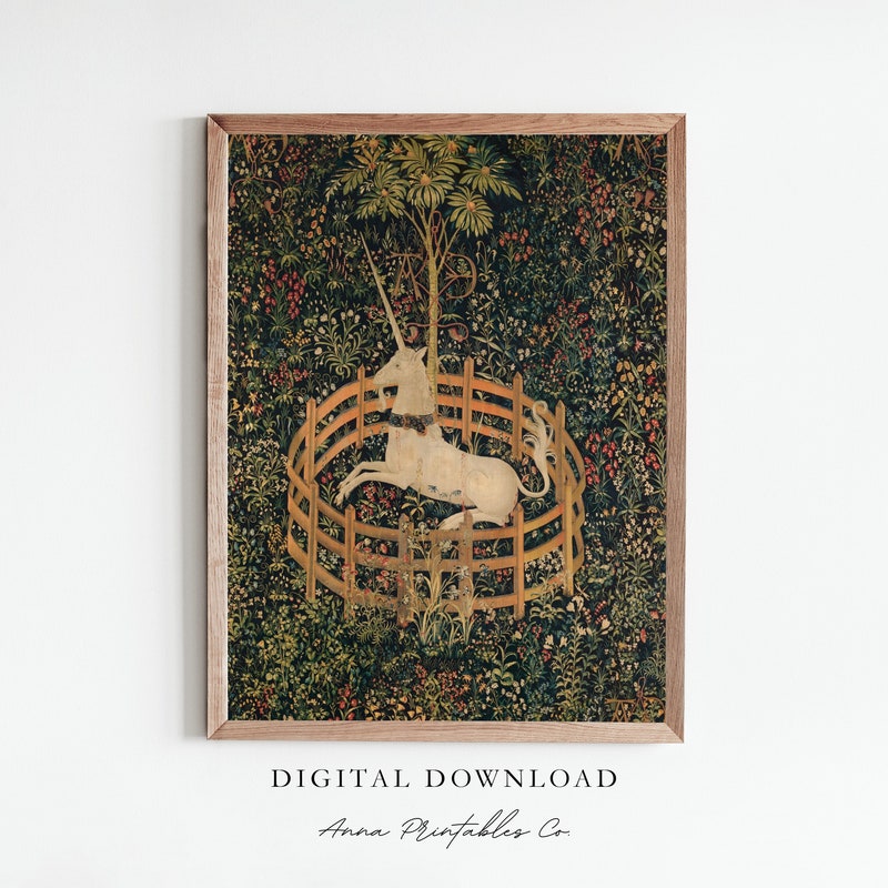 Medieval Vertical Tapestry - Etsy