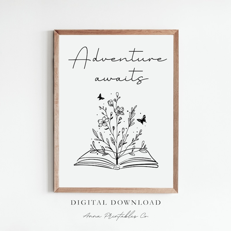 Reading Quotes - Etsy