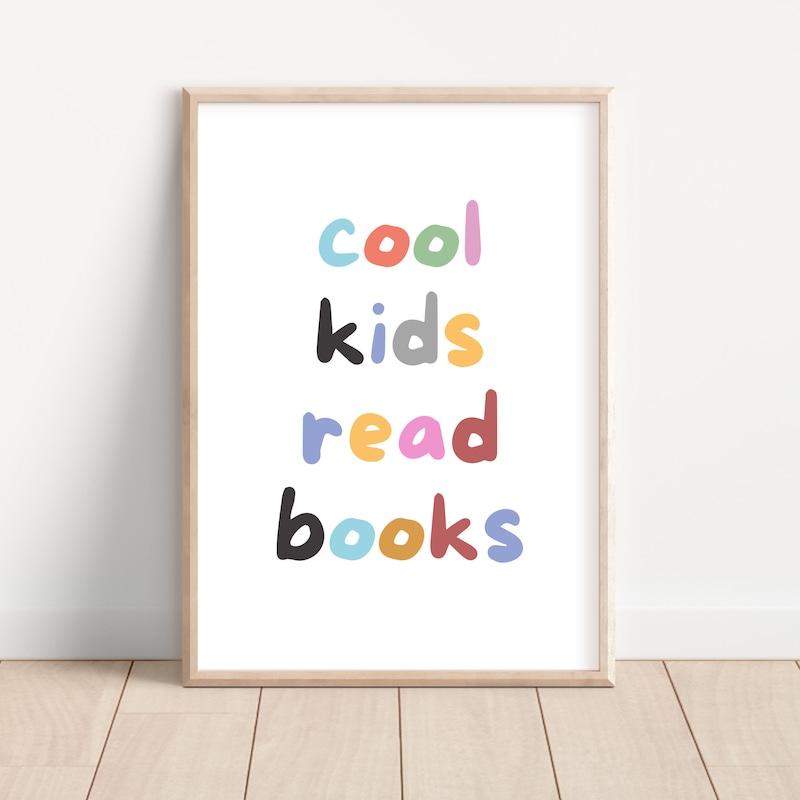 Lets Read Sign - Etsy