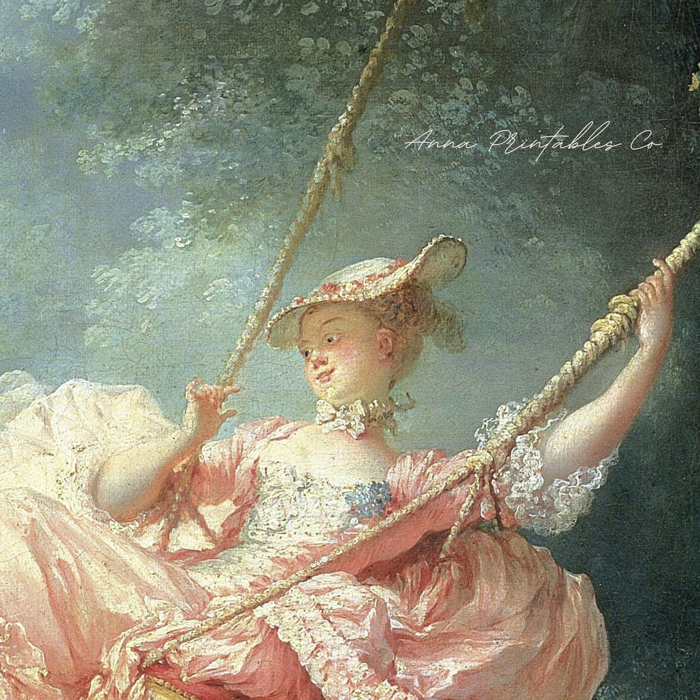 The Swing | Digitally Remastered Fine Art Painting by Jean-honoré ...