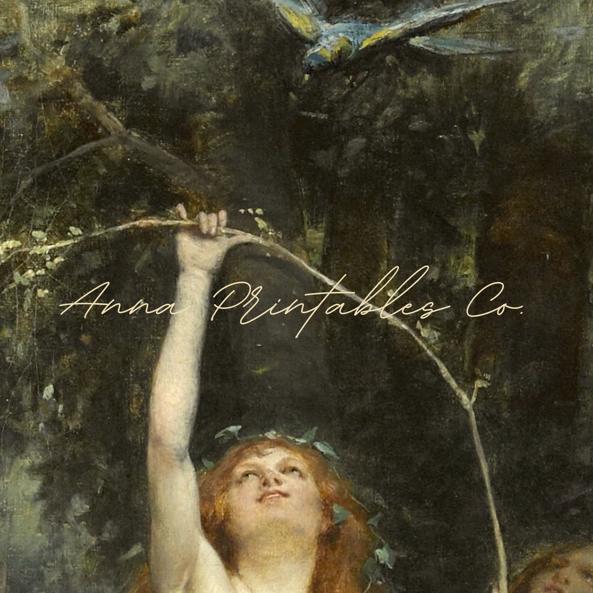 Nymphs in the Forest Antique Classical Mythology Painting - Etsy Australia