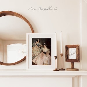 Grandeur | Late Victorian Era Portrait Painting for Digital Download ...