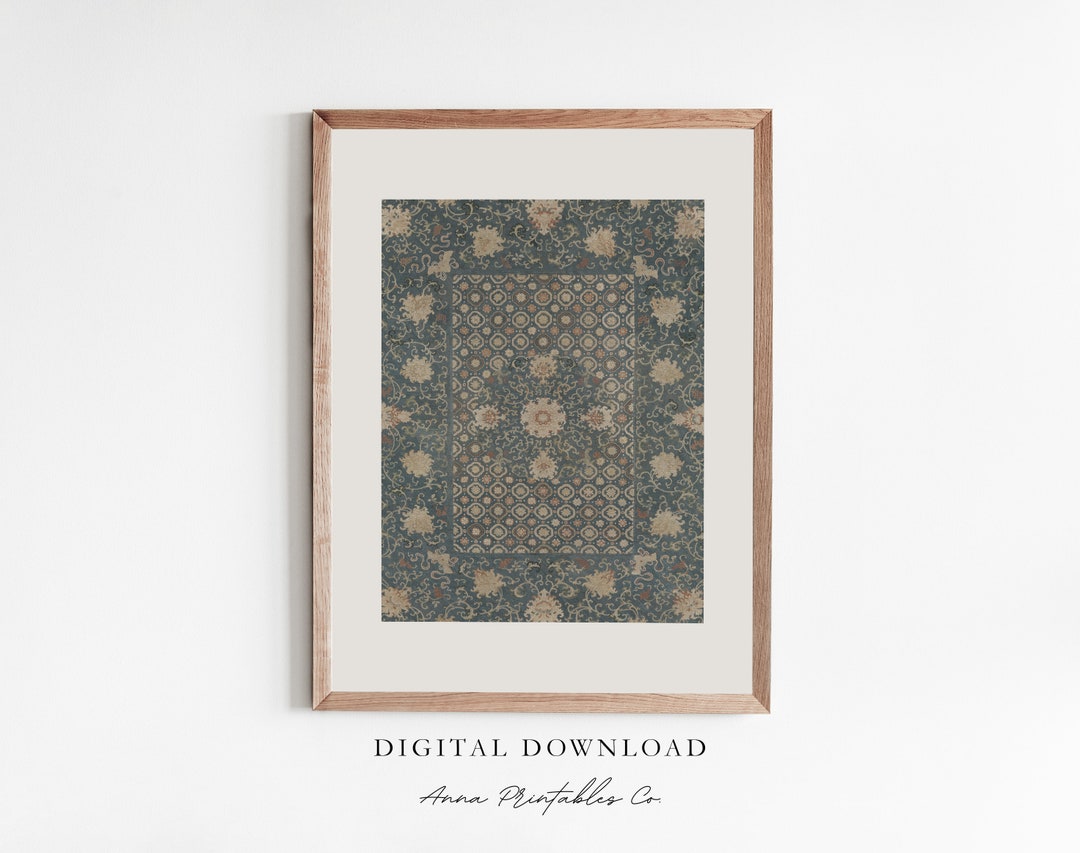 Tapestry II | Vintage Tapestry Art Print for Digital Download | Antique ...