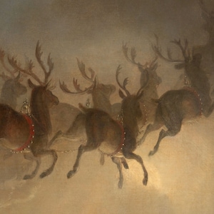 Antique Santa Claus Painting DIGITAL DOWNLOAD | Vintage Christmas ...