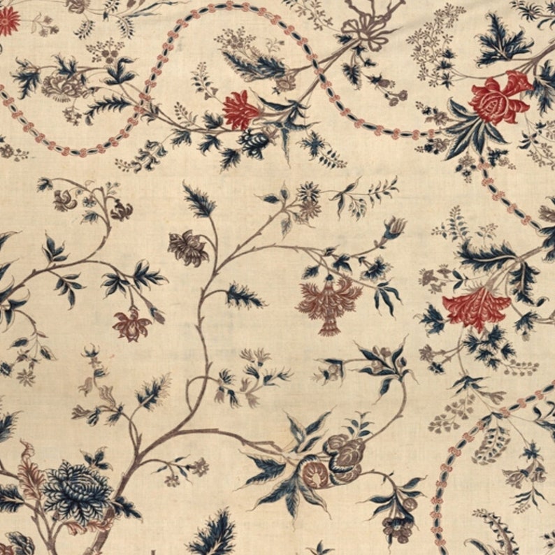 Palempore II | Vintage Middle Eastern Textile Artwork for Digital ...
