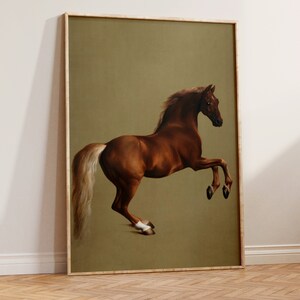 Whistlejacket | Antique Chestnut Horse Painting for Digital Download ...