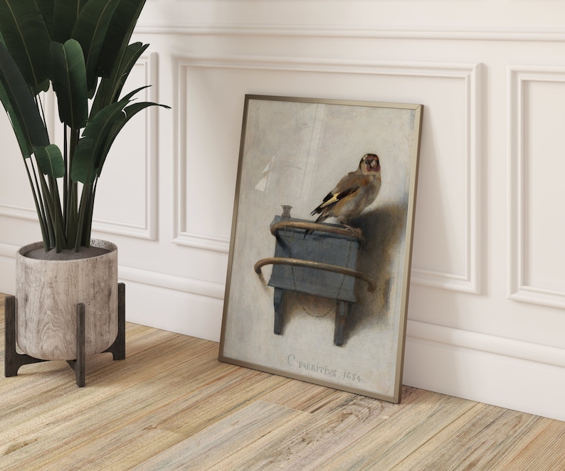 The Goldfinch Painting Digital Download Printable Wall Art - Etsy
