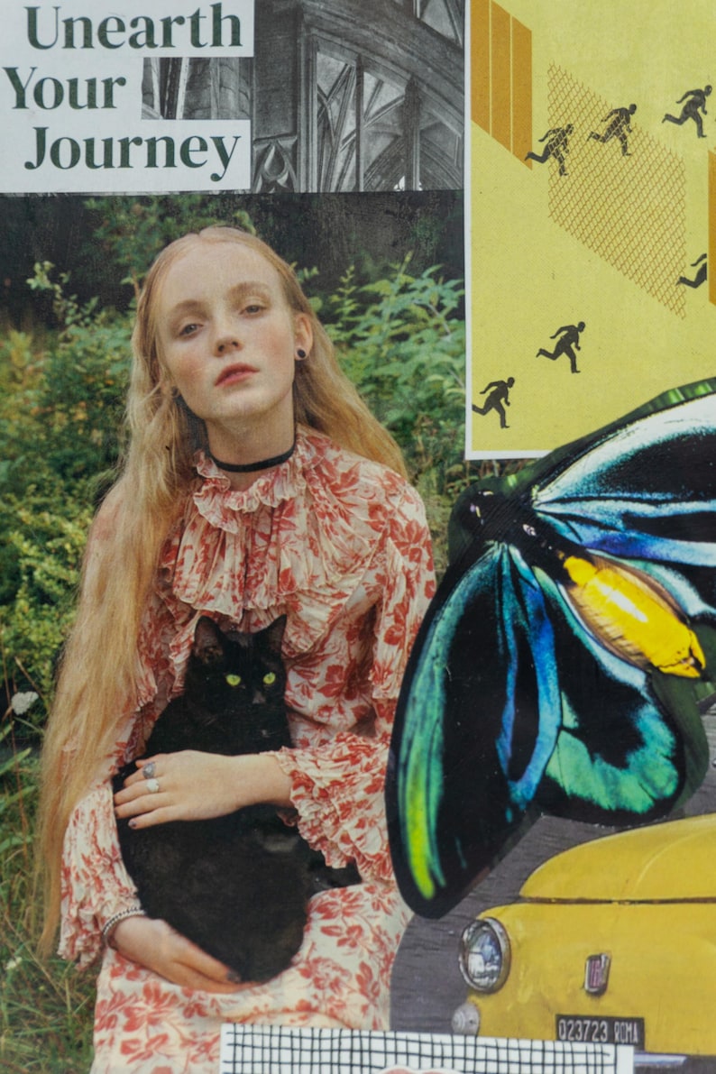 Unearth Your Journey (metamorphosis) (magazine Collage/art) - Nature ...