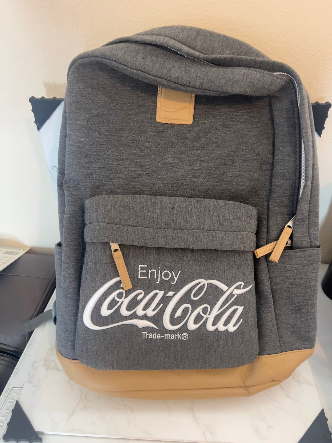 Coca Cola Backpack Bag Product Embroidered USA - Etsy