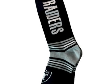 Las Vegas Raiders Socks - Etsy