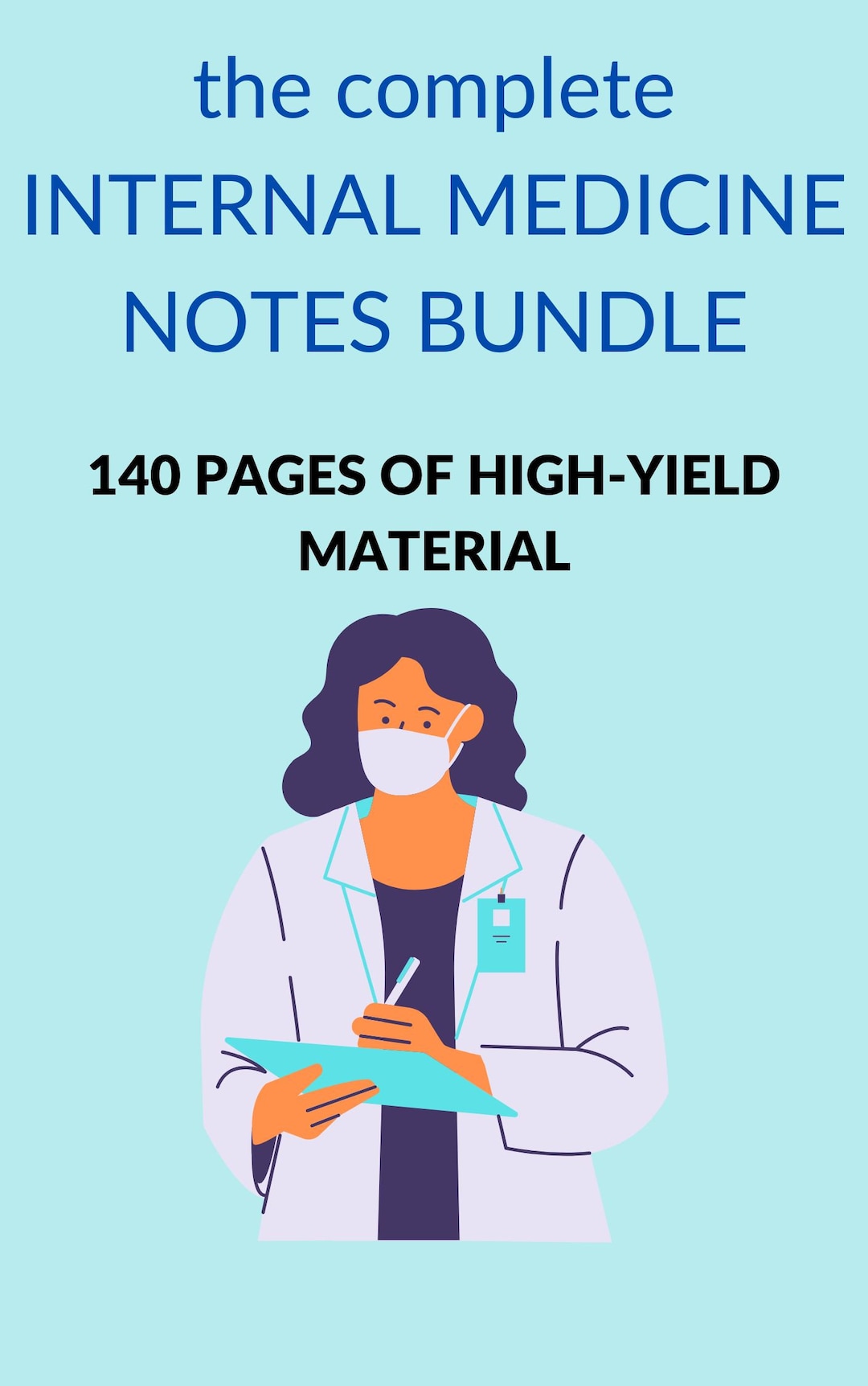 Comprehensive, High-yield Internal Medicine Notes | Perfect for Nurses ...