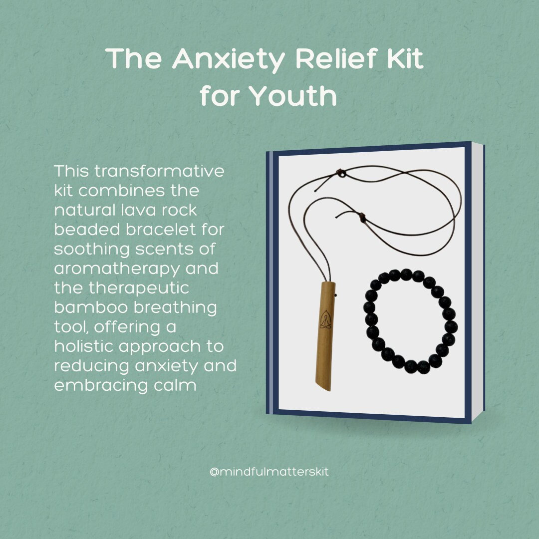 Youth Anxiety Relief Kit, Panic Attack Relief for Teens, Wellness Gift ...