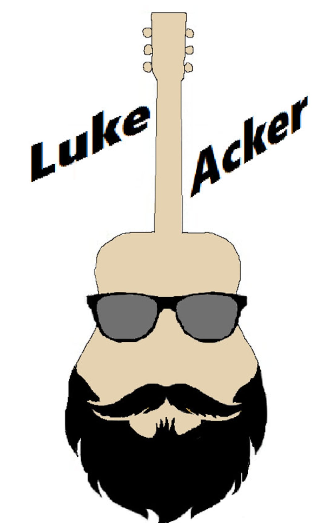 Luke Acker Angled Logo - Etsy