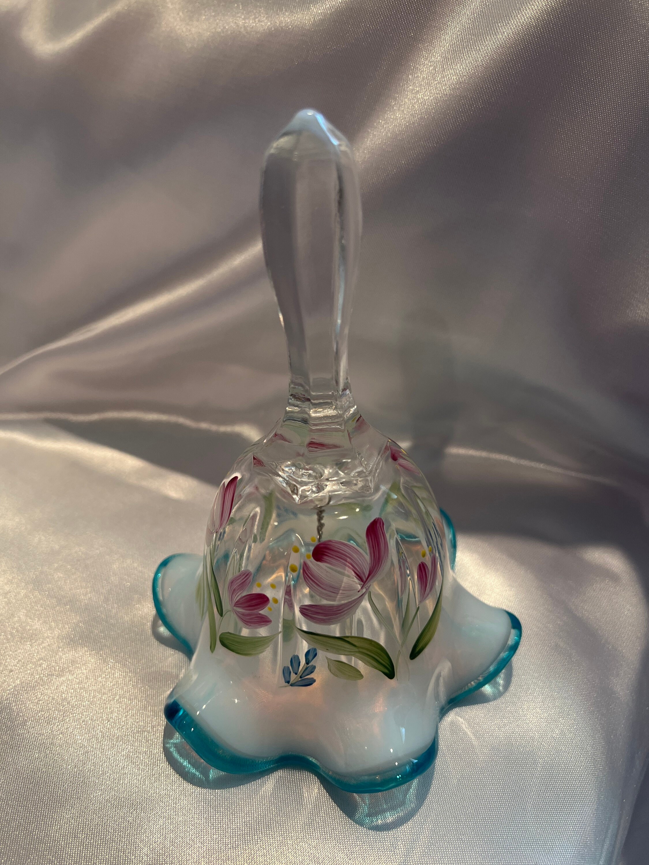 Fenton Turquoise Blue Bell - Etsy