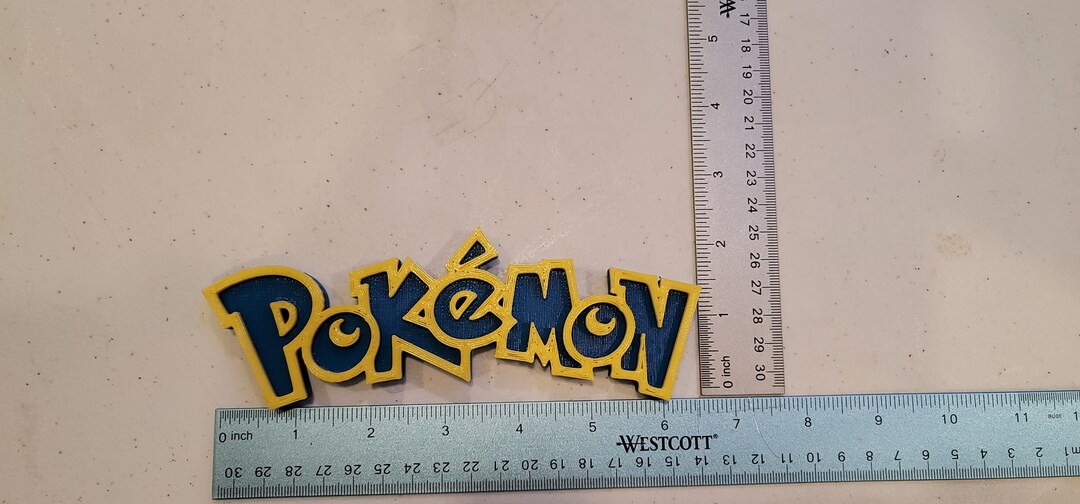 Dynamic Pokemon Logo Display Flaunt Your Collection With Pride - Etsy