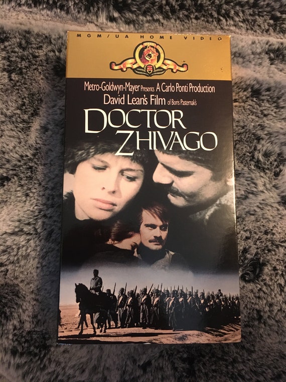 VHS Doctor Zhivago 1988 Vintage VHS Tape - Etsy