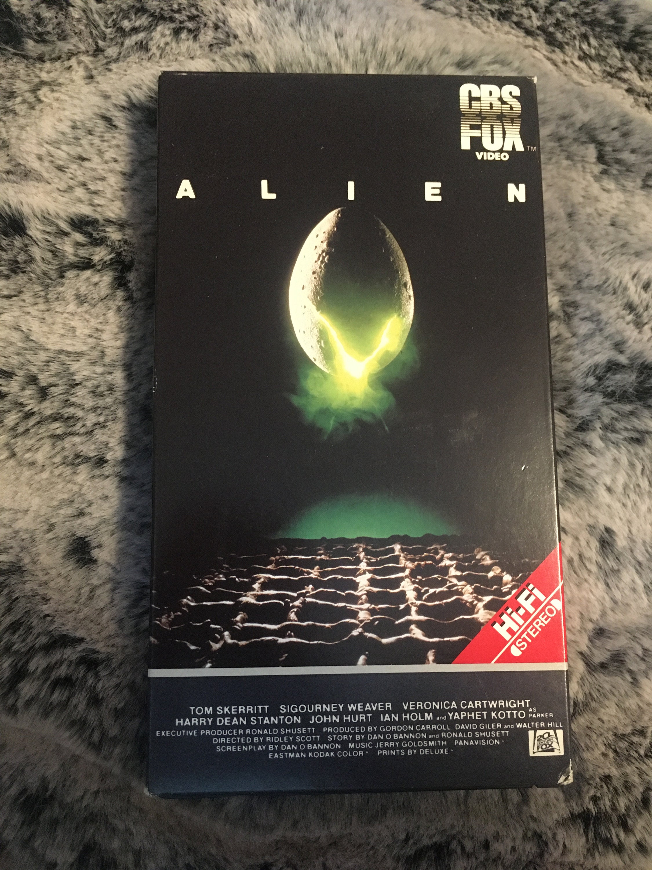 CBS Alien Fox Video Vintage VHS Tape - Etsy