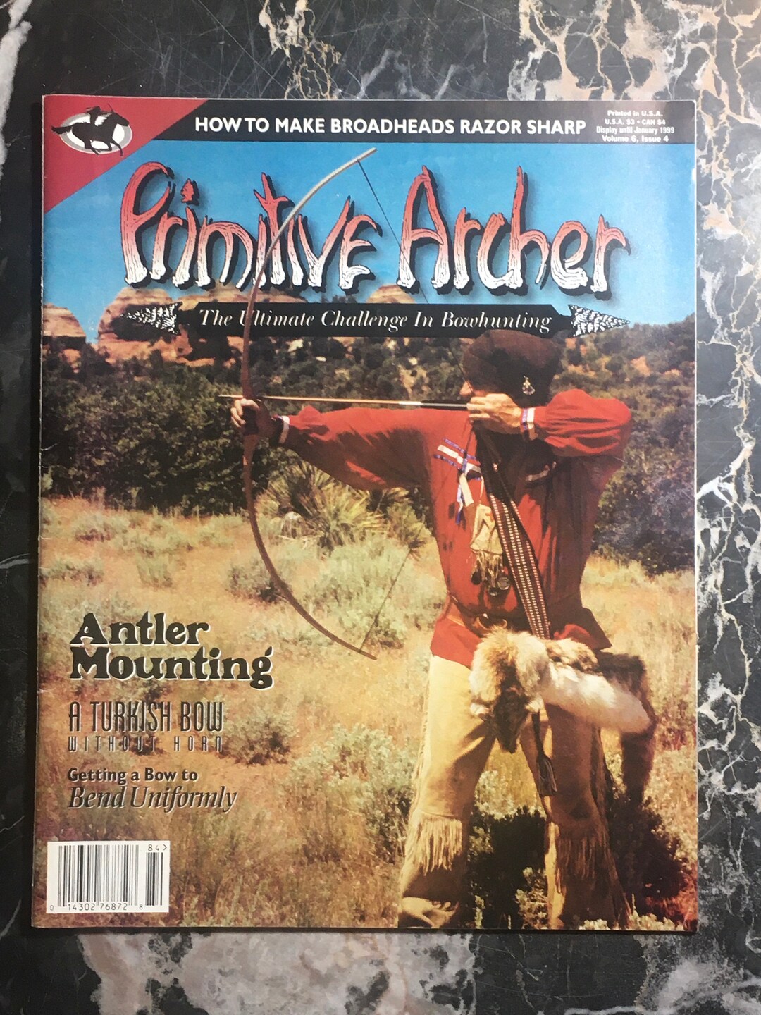 Primitive Archer Back Issue Volume 6, Issue 4 Vintage Magazine - Etsy