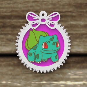 Pokemon Christmas Ornaments Vectors, Baubles Christmas Balls for ...