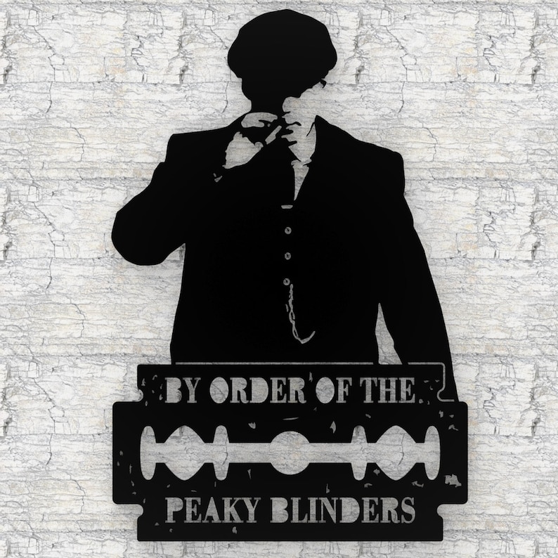 Thomas Shelby Peaky Blinders Vectorswall Art Decoration ...