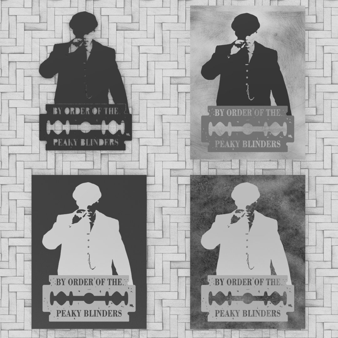 Thomas Shelby Peaky Blinders Vectorswall Art Decoration ...