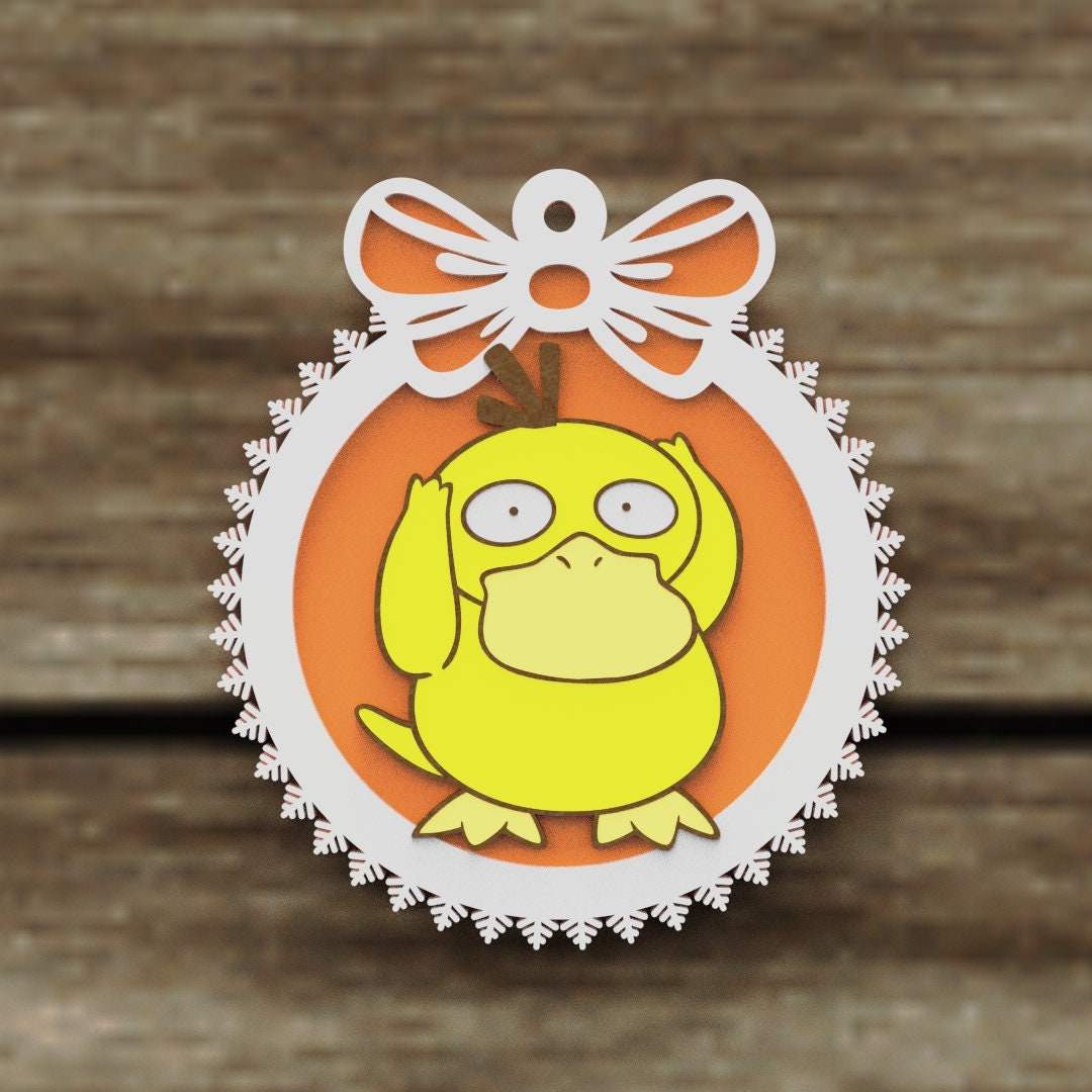 Pokemon Christmas Ornaments Vectors, Baubles Christmas Balls for ...