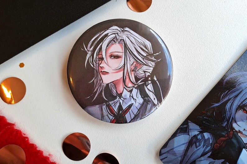Genshin Impact | Arlecchino | the Knave | Fatui Harbinger | Badge 58mm ...