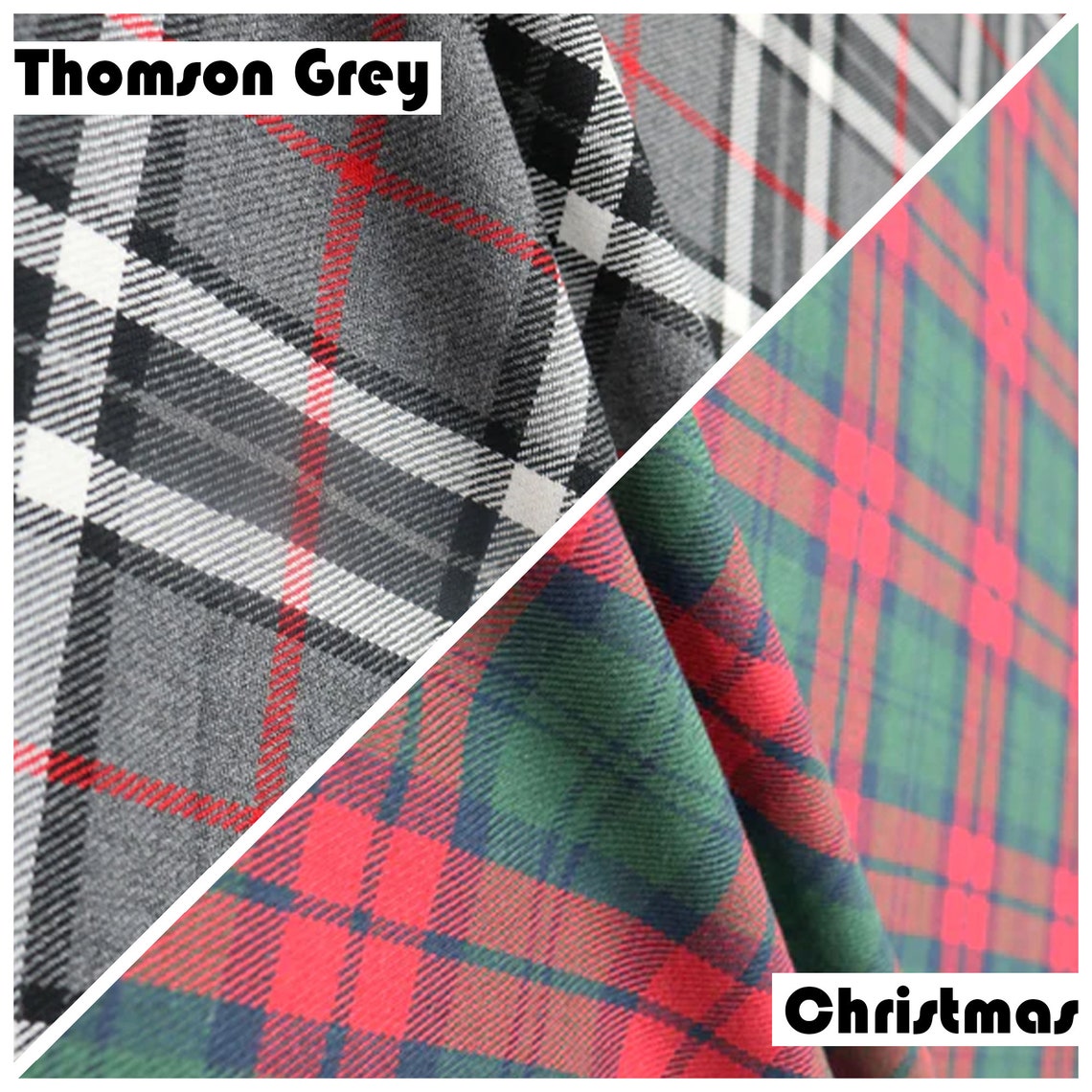 Scottish Tartan Fashion Fabric Plaid/check Polyviscose Woven - Etsy