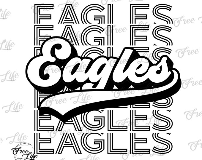 Eagles PNG Download, Eagles PNG Digital Art Download, Eagles Mascot ...