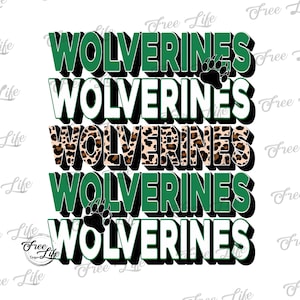Wolverines PNG Download, Wolverines PNG Digital Art Download ...