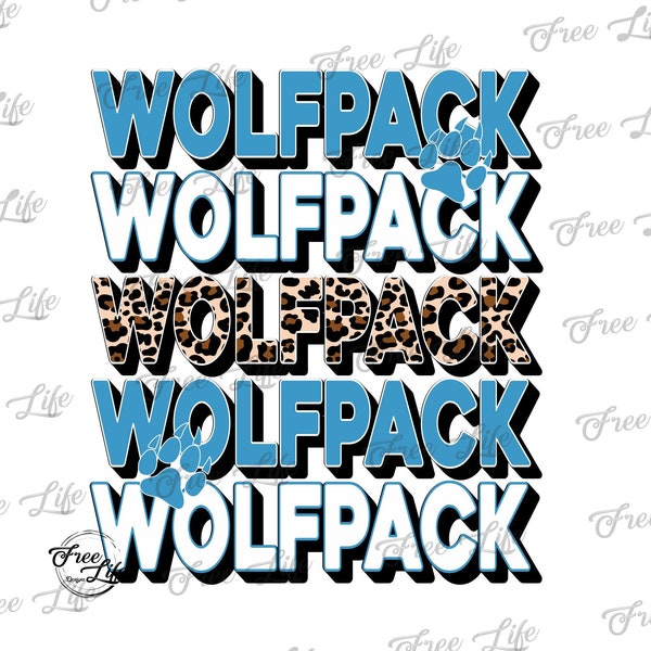 Wolfpack Png - Etsy