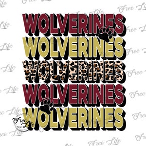 Wolverines PNG Download, Wolverines PNG Digital Art Download ...