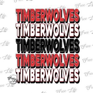 Timberwolves PNG Download, Timberwolves Digital Art Download ...