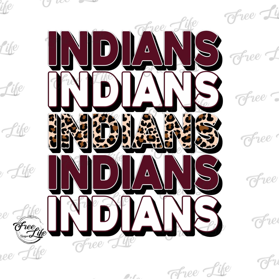 Indians PNG Download, Indians Digital Art Download, Indians Mascot ...