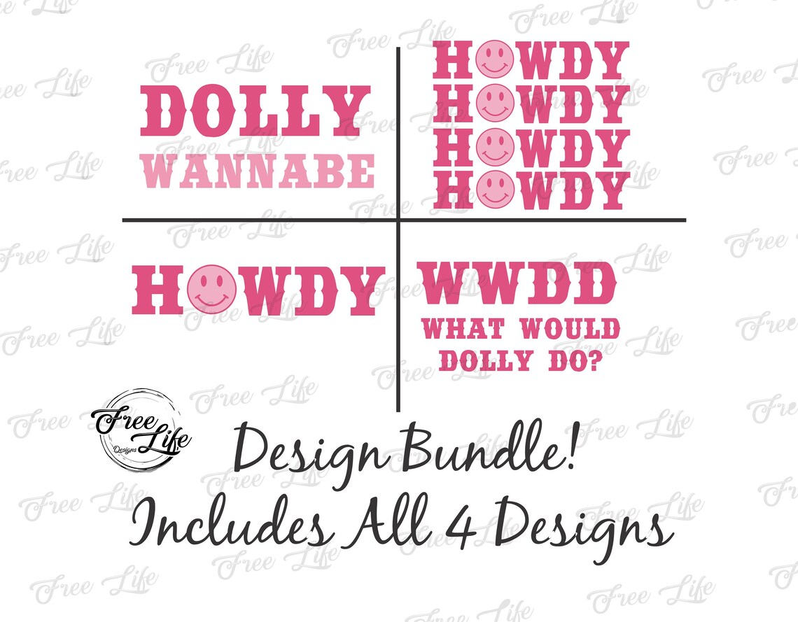 Howdy PNG Howdy Print Digital Art Download Pink Howdy - Etsy