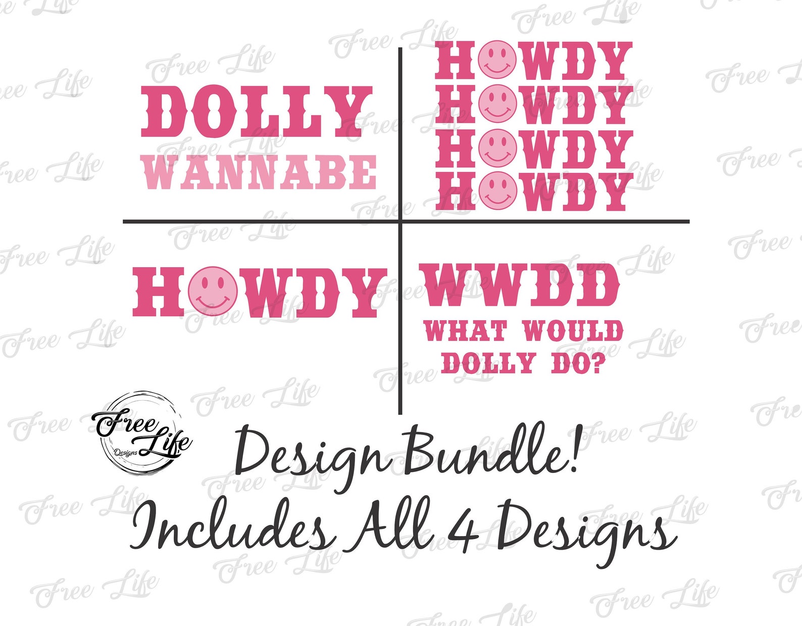 Howdy PNG Howdy Print Digital Art Download Pink Howdy - Etsy