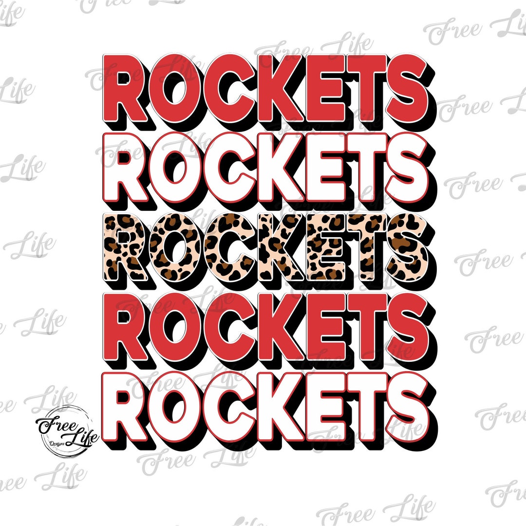 Rockets PNG Download, Rockets Digital Art Download, Rockets Mascot ...