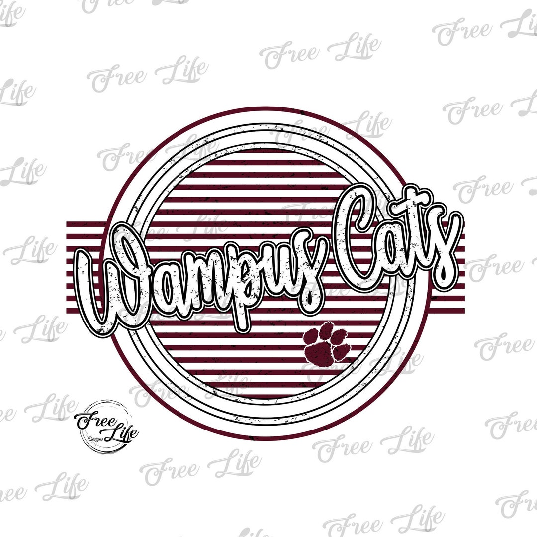 Wampus Cats PNG Download, Wampus Cats Digital Art Download, Mascot ...