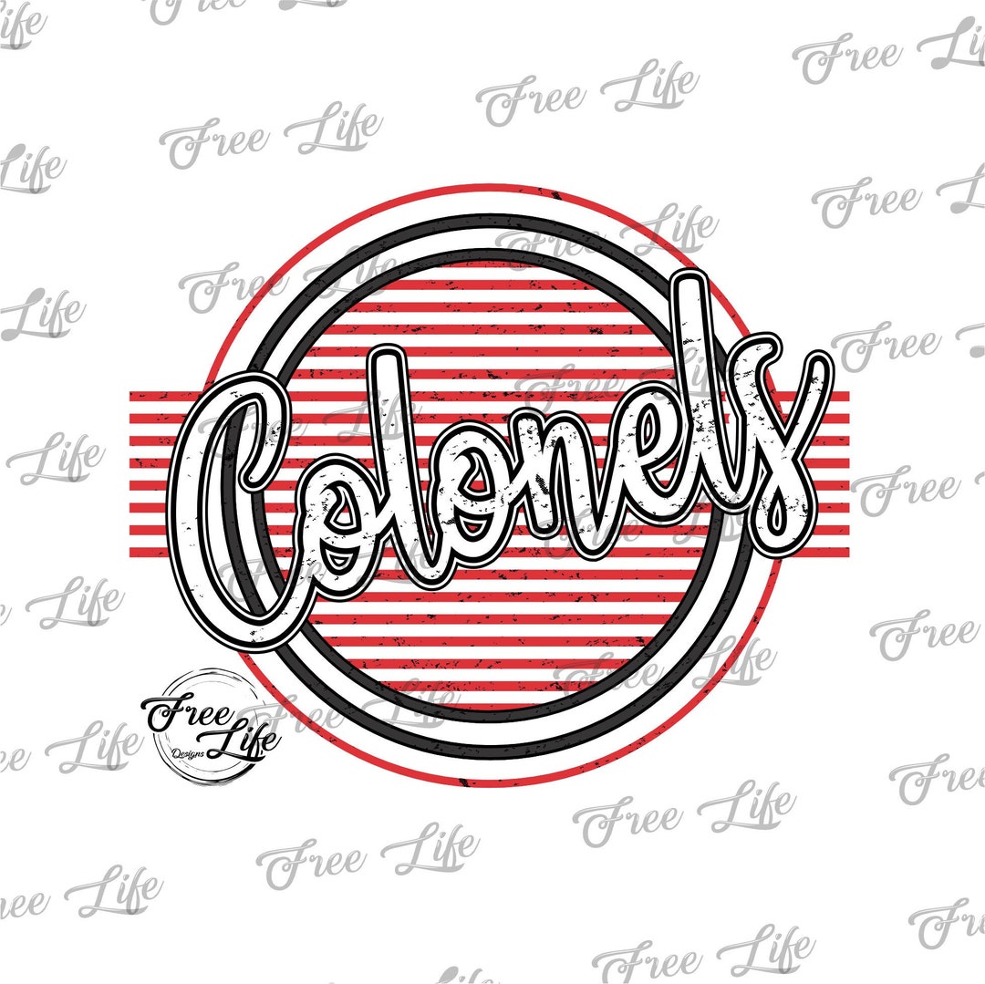 Colonels PNG Download, Colonels Digital Art Download, Colonels Mascot ...