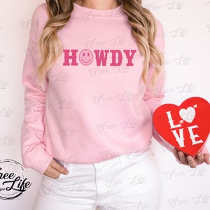 Howdy PNG, Howdy Print Digital Art Download, Pink Howdy Download, Dolly ...