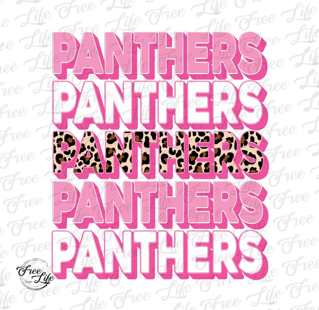 Panthers PNG Download, Pink Panthers School Mascot Png, Panthers PNG ...