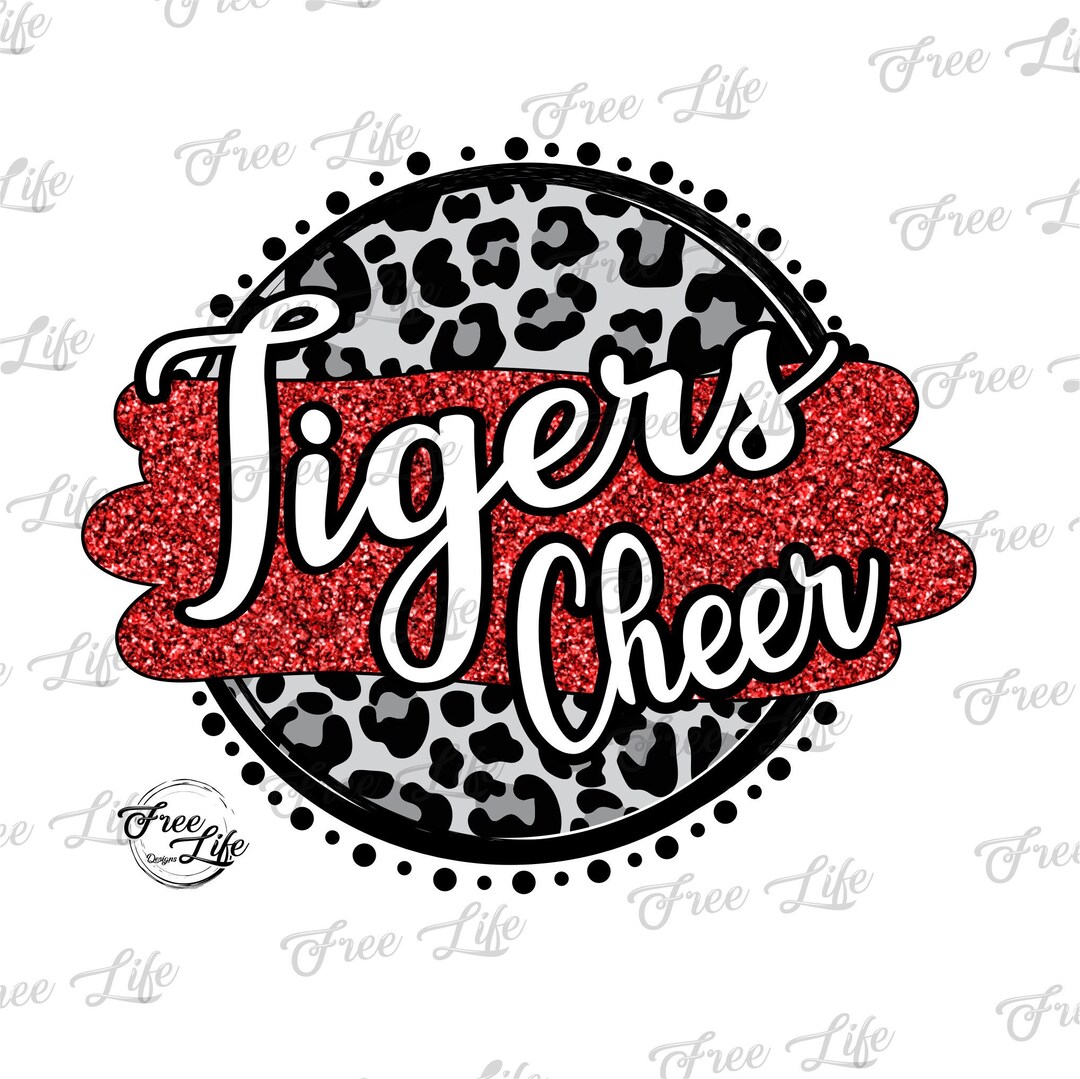 Tigers Cheer PNG Download, Tigers Digital Art Download, Tigers Mascot ...