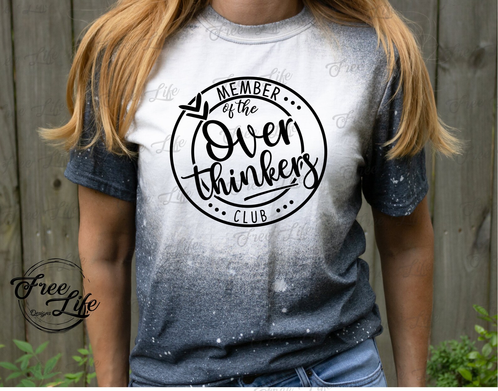 Member of the Over Thinkers Club PNG and SVG, Over Thinker Download ...