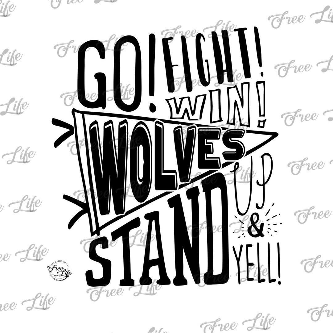 Wolves PNG Download, Wolves SVG Digital Art Download, Wolves Mascot ...