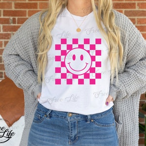 Checkered Smiley PNG, Smiley Digital Art Download, Smile PNG, Cute ...