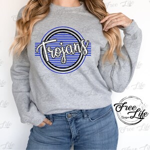 Trojans PNG Download, Blue Trojans Digital Art Download, Trojans ...