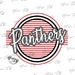 Panthers PNG Download, Red Panthers School Mascot Png, Panthers PNG ...